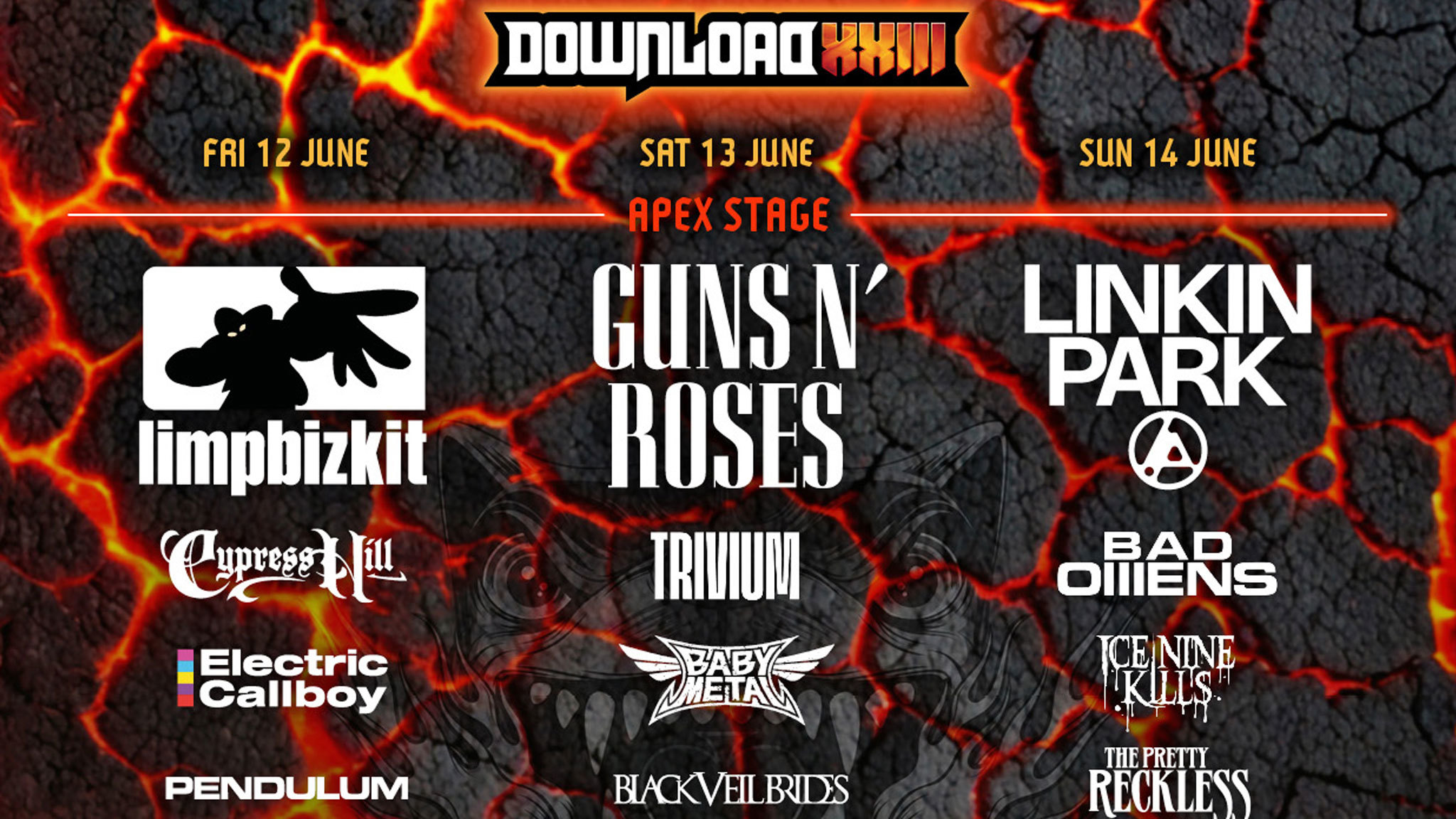 DOWNLOAD FESTIVAL 2026 – SECOND LINEUP DROP AND STAGE SPLITS – T H E S ...